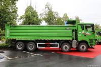 China FAST Gear Box 400 HP 8X4 6.5m Qingdao Jiefang JH6 Heavy Truck Pilot Version Dump Truck for sale