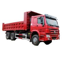 China 6 Cylinders Used SINOTRUCK HOWO Heavy Truck 340 HP 6X4 5.6m Dump Trucks for Your Project for sale