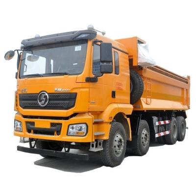 China Shacman Delong M3000 350 HP 8X4 7m Dump Truck with Cargo Tank Dimension 7*2.35*1.5m for sale
