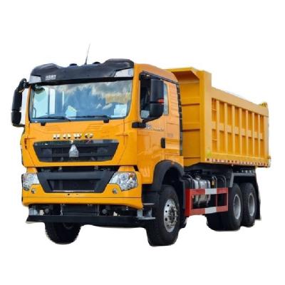 China SinotruK HOWO TX 400 HP 6X4 6.3m Dump Truck 12 Forward Shift Number 2 Passengers for sale