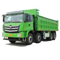 China Right Driving Type Heavy Truck Foton Auman ETX 9 Series 400 HP 8X4 7.4 m Dump Truck for sale