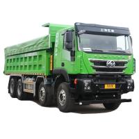 China Hot Second-Hand 0 Km Saic Hongyan Jieshi C6 460hp 8X4 6.7m AMT Automatic Dump Truck for sale