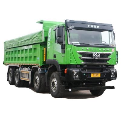 China Hot Second-Hand 0 Km Saic Hongyan Jieshi C6 460hp 8X4 6.7m AMT Automatic Dump Truck for sale