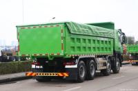 China Hot Second-Hand 0 Km Saic Hongyan Jieshi C6 460hp 8X4 6.7m AMT Automatic Dump Truck for sale