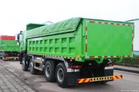 China Hot Second-Hand 0 Km Saic Hongyan Jieshi C6 460hp 8X4 6.7m AMT Automatic Dump Truck for sale