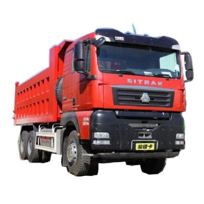 China SITRAK G7 Heavy Truck 400 HP 6X4 Dump Trucks with Cargo Tank Dimension 5.8*2.35*1.5m for sale
