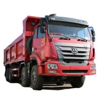 China Reverse Shift Number 2 Professional Sinotruk Haohan J7B 340 HP 8X4 7.6 m Dump Truck for sale