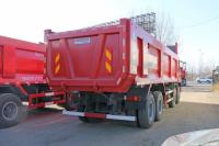 China Reverse Shift Number 2 Professional Sinotruk Haohan J7B 340 HP 8X4 7.6 m Dump Truck for sale