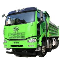 China Exported Second-Hand Faw Jiefang J6P 8X4 350HP Dump Truck with EURO 2/3/4/5/6 Emission for sale