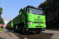 China Exported Second-Hand Faw Jiefang J6P 8X4 350HP Dump Truck with EURO 2/3/4/5/6 Emission for sale