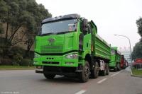 China Exported Second-Hand Faw Jiefang J6P 8X4 350HP Dump Truck with EURO 2/3/4/5/6 Emission for sale