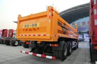 China Steering on the Right Shacman Delong M3000 336 HP 8X4 7.4m Dump Truck with 12 Tires for sale