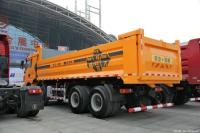 China Steering on the Right Shacman Delong M3000 336 HP 8X4 7.4m Dump Truck with 12 Tires for sale