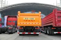 China Steering on the Right Shacman Delong M3000 336 HP 8X4 7.4m Dump Truck with 12 Tires for sale