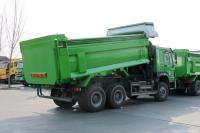 China HOWO Heavy Truck 340 HP 6X4 6 M Dump Truck with Air Suspension and Multimedia System for sale