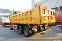 China Used SinotruK Haohan J5G 340hp 6X4 Dump Truck Chassis with 300-400L Fuel Tank Capacity for sale