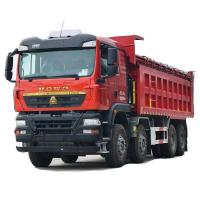China Sinotruk HOWO TX Heavy Truck 430 HP 8X4 6.8m Dump Trucks for International Buyers for sale