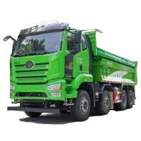 China Professional Boutique Used Cars FAW Jiefang J6L 350hp 8X4 7.2m Dump Truck Heavy Truck for sale