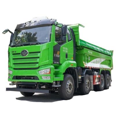 China Professional Boutique Used Cars FAW Jiefang J6L 350hp 8X4 7.2m Dump Truck Heavy Truck for sale