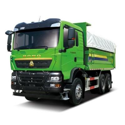 China Sinotruk HOWO TX 380 HP 6X4 Dump Truck at with 12 Forward Shift and Right Steering for sale