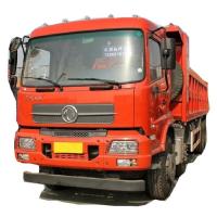 China 2010 Dongfeng Commercial Truck 280HP 8X4 7.6m Dump Truck with Air Suspension Driver's Seat for sale
