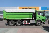 China Chinese-Made Shacman Delong X3000 400 HP 6X4 5.8m Dump Truck with Manual Transmission for sale