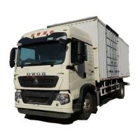China EURO 5 10 Forward Shift Number Sinotruk HOWO T5G 280hp 4X2 7.92m Van Truck Fence Truck for sale