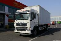 China EURO 5 10 Forward Shift Number Sinotruk HOWO T5G 280hp 4X2 7.92m Van Truck Fence Truck for sale