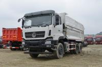 China Used Tianlong KC Heavy Truck 350HP 6X4 5.4m Dump Truck with Multimedia System and ABS for sale