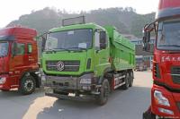 China High Horsepower 385HP Dongfeng Tianlong KC Heavy Truck 6X4 6m Dump Truck Second-hand for sale