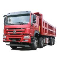 China Find Second-hand Sinotruk HOWO Heavy Truck 8X4 8.2m Dump Trucks with 380hp Horsepower for sale