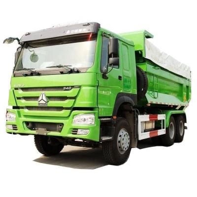 China Multimedia System Equipped 340 HP 6X4 5.6m Dump Trucks for Sinotruk HOWO Heavy Truck for sale