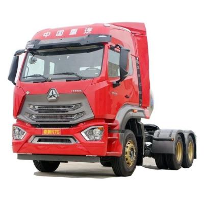 China Sinotruk Haohan N7G 430 HP 6X4 LNG Tractor Trucks with Loading Capacity 30-40 Ton for sale