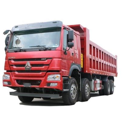 China Hot Boutique Used Sinotruk HOWO Heavy Truck 380 HP 8X4 8.2m Dump Trucks with 0 km for sale