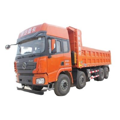 China Shacman Cummins Delon X3000 385hp 8X4 Dump Trucks with Cargo Tank Length of 6.2-8m for sale
