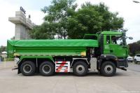 China 23 Shacman Delong M3000S City 350 HP 8X4 6.5m Dump Trucks with Engine Capacity 8L for sale