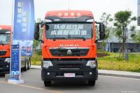 China 430 HP 6X4 Used Truck Head HOWO TX Heavy Truck Tractor with Large Fuel Tank Capacity for sale