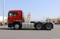 China 430 HP 6X4 Used Truck Head HOWO TX Heavy Truck Tractor with Large Fuel Tank Capacity for sale