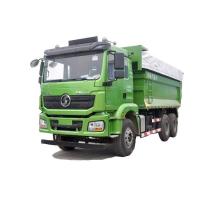 China Shacman Delong M3000 350 HP 6X4 5.6m Dump Truck with Cargo Tank Dimension 5.6*2.35*1.5m for sale