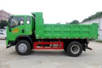 China Sinotruk Hauman H3 190 HP 4X2 4 Meter Dump Truck with Cargo Tank Dimension 4*2.3*0.8m for sale