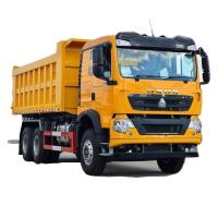 China Touch Screen Yes 23 Hot Boutique 0 Km Used Cars Sinotruk HOWO TX 400 HP 6X4 6.3m Dump Trucks for sale