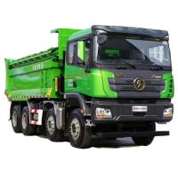 China Shacman Delon X3000 400 HP 8X4 6 m Dump Truck for Automatic Air Conditioner and 12 Tires for sale