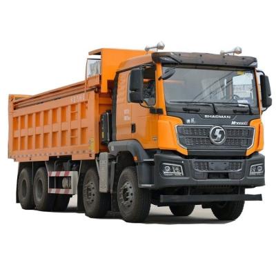 China Shacman Delon M3000S 400 HP 8X4 6.8m Dump Trucks 12 Forward Shift Multimedia System for sale