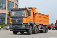 China Shacman Delon M3000S 400 HP 8X4 6.8m Dump Trucks 12 Forward Shift Multimedia System for sale