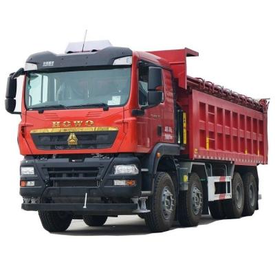 China 360° Rear Camera Exporting Sinotruk HOWO TX Heavy Truck 430 HP 8X4 6.8m Dump Trucks for sale