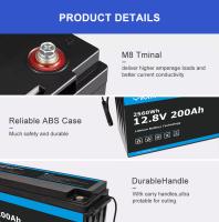 China BMS 12.8V 200ah 280ah Golf Car Lithium Battery For Golf Trolley 2560Wh for sale