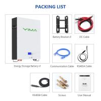 China 48v 51.2v 50ah 100ah 200ah Lithium Ion House Battery With Smart BMS Powerwall 10kw 10kwh for sale
