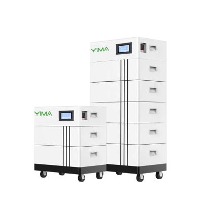 China Seamless Production Process LiFePO4 Battery with Inverter 48v 51.2V 10kwh 15kwh 20kwh for sale