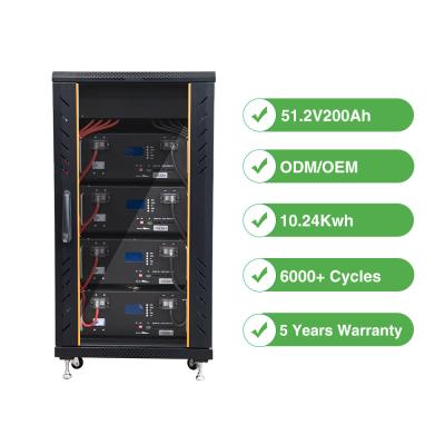 China Customizable 5kwh Lifepo4 Battery Residential Solar Battery 48V 100Ah for sale