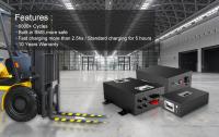 China Grade A Cell Lifepo4 Forklift Lithium Ion Battery Pack 12V 24V 36V 48V 72V for sale